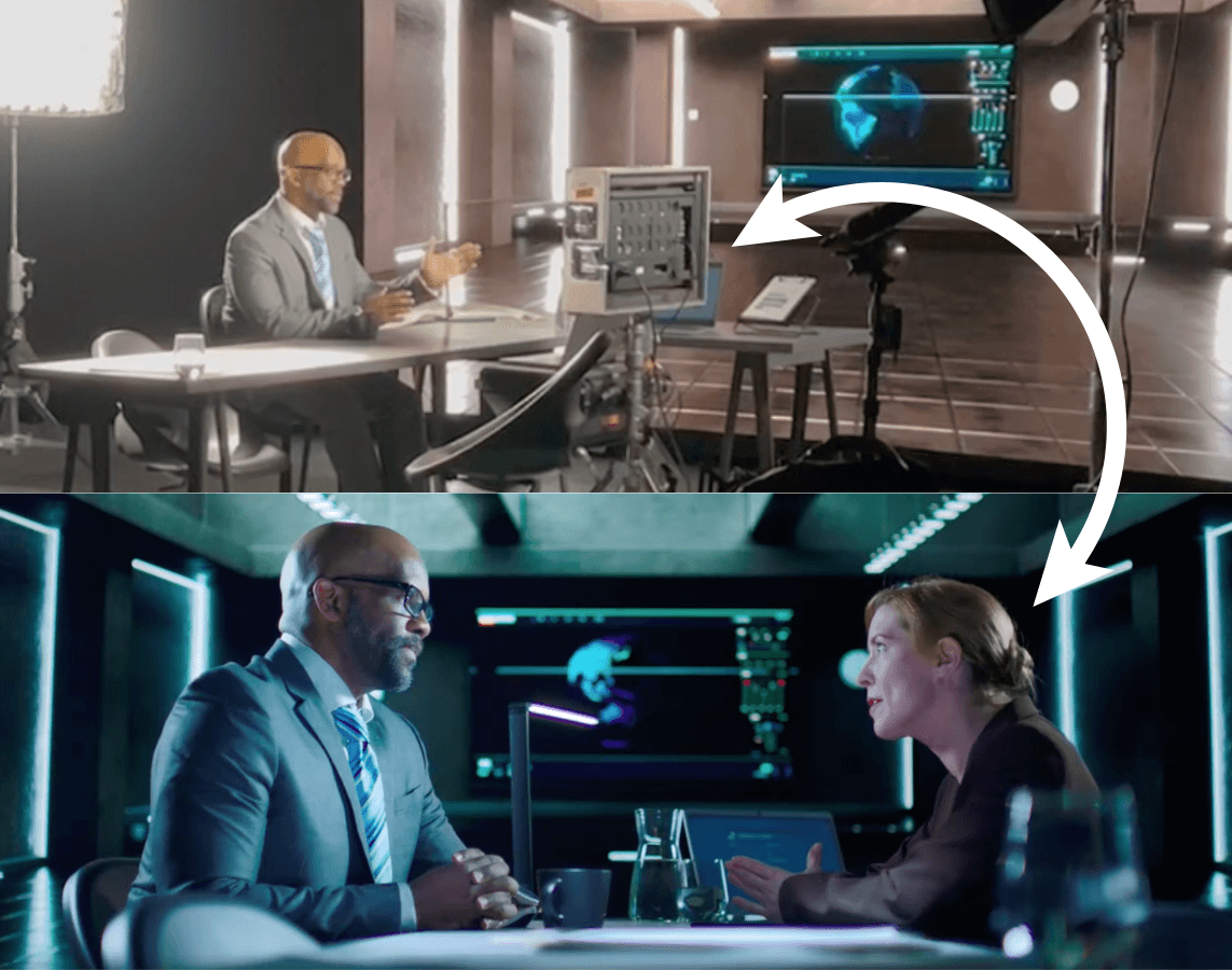 AWTG as part of a first ever real-time virtual production trial in the UK